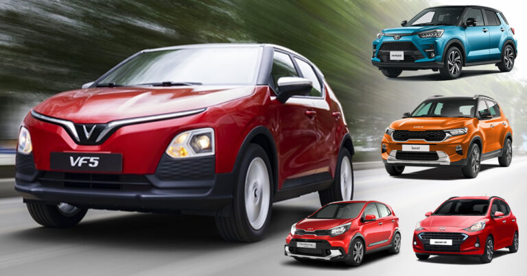 So sánh VinFast VF5 có lợi thế gì so với đối thủ cùng phân khúc